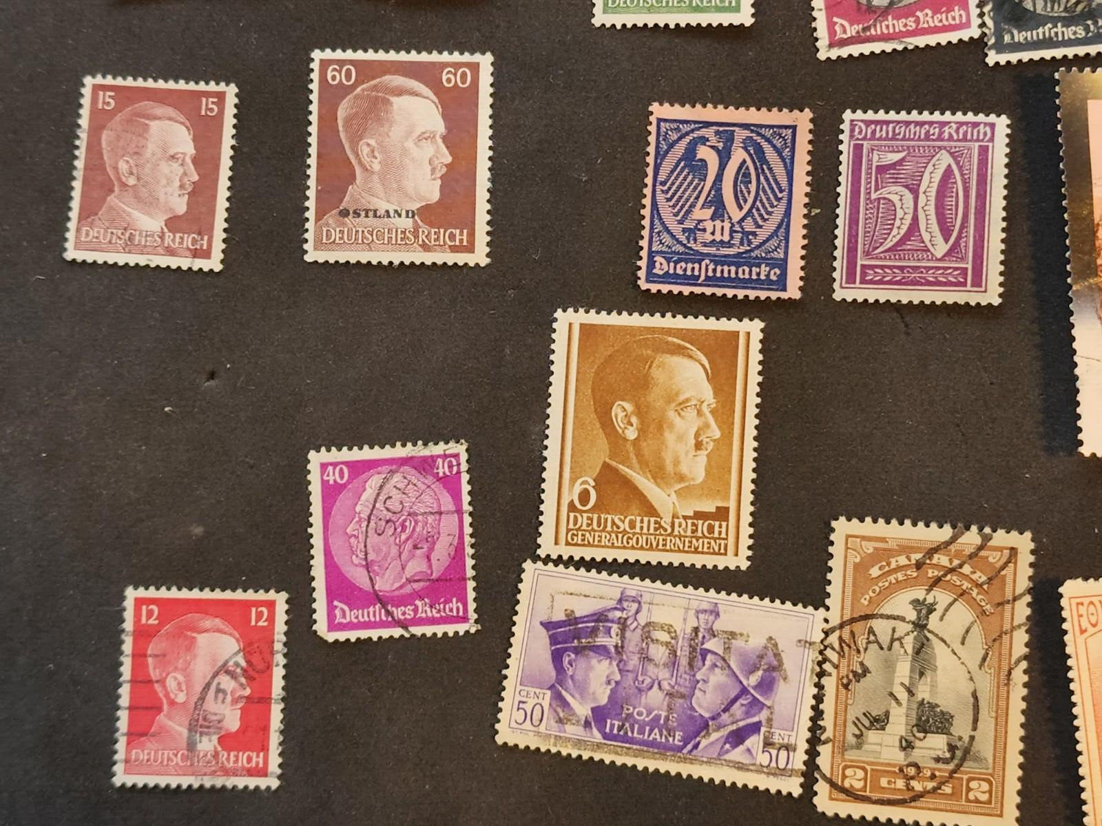 WW2 WWII German Third Reich NSDAP Nazi War Military stamps Hitler ...