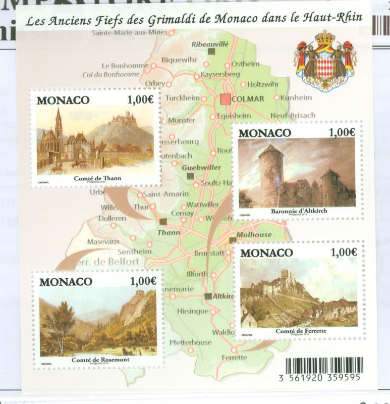 Monaco #2588 Single (Complete Set) | Europe - Monaco, General Issue ...