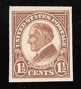 631 1 1/2 cent Harding Stamp mint OG NH EGRADED XF 90 XXF | United ...