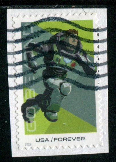 5711 US (60c) Buzz Lightyear - running SA, used on paper | United ...