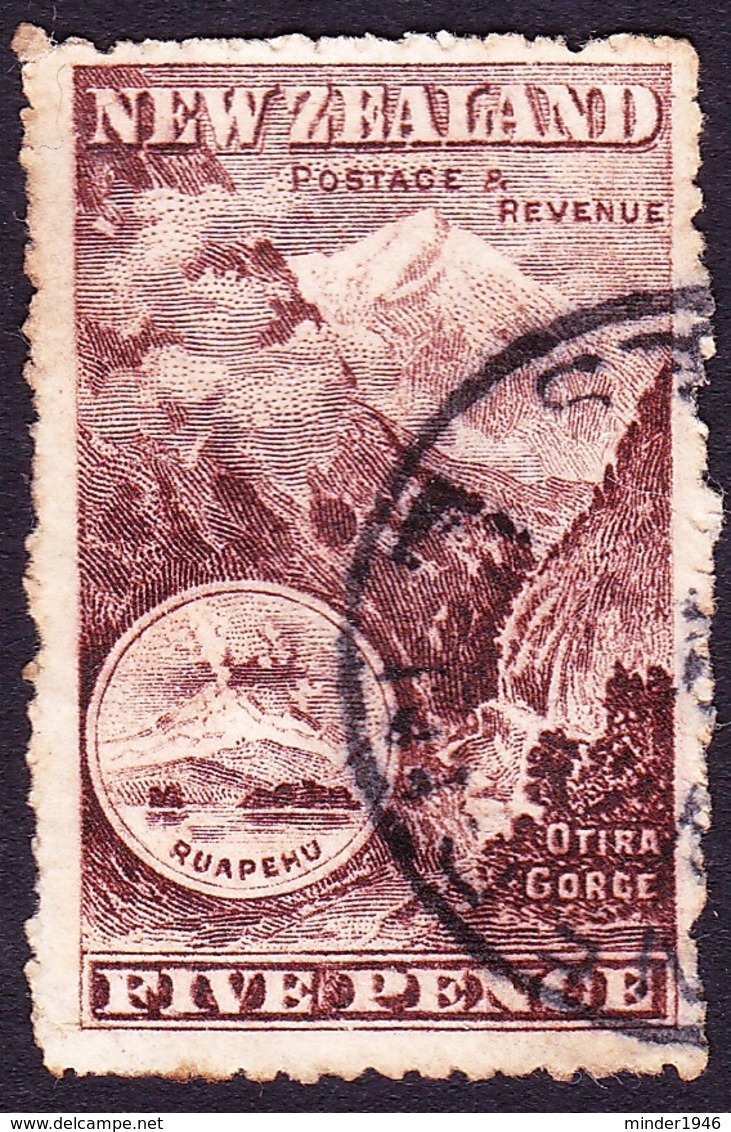 NEW ZEALAND 1902 KEDVII 5d Deep Brown SG311a Used | Australia & Oceania ...