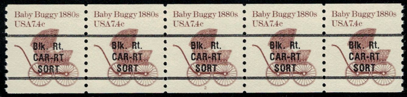 1902a Plate no. 1, F/VF OG NH, plate strip of..MORE.. n5077 | United ...