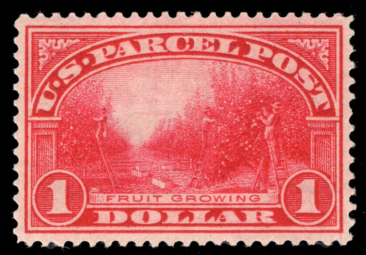 US Stamps # Q12 Mint OG H XF CAT. $500 LOT #30538 | United States ...