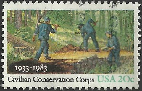 # 2037 Used CCC Civilian Conservation Corps | United States, General ...