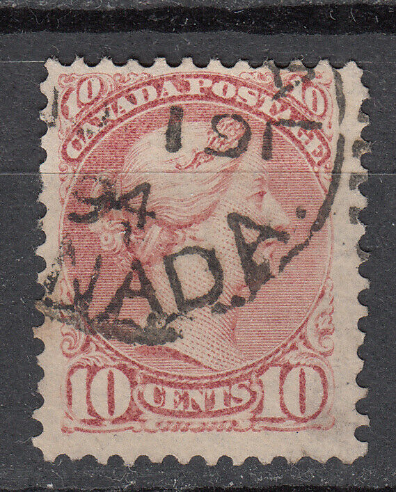 Canada - 1877 "10c" QV Sc# 40 (7181) | Canada, General Issue Stamp ...