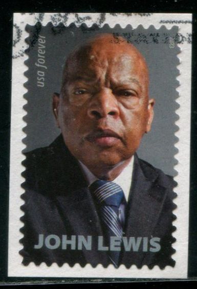 5801 US (66c) John Lewis SA, used on paper | United States, General ...