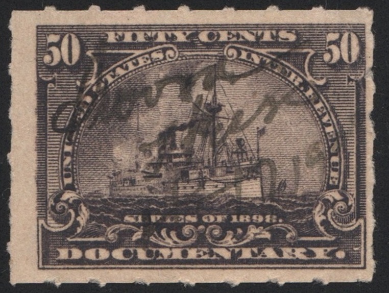 SC#R171 50¢ Documentary Stamp (1898) Used | United States, Revenues ...