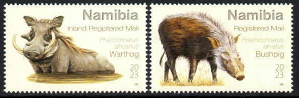 Namibia - 2023 Wild Pigs Set MNH** | Africa - Namibia, General Issue ...
