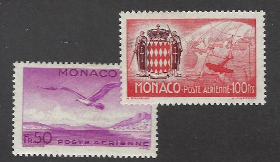 Monaco Scott SC C6-C7 Mint VF...Enjoy a Bargain! | Europe - Monaco, Air ...