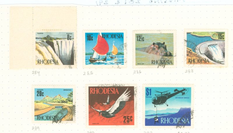 Rhodesia (1965-1978) #284/292 Used Multiple | Worldwide - Other, Stamp ...