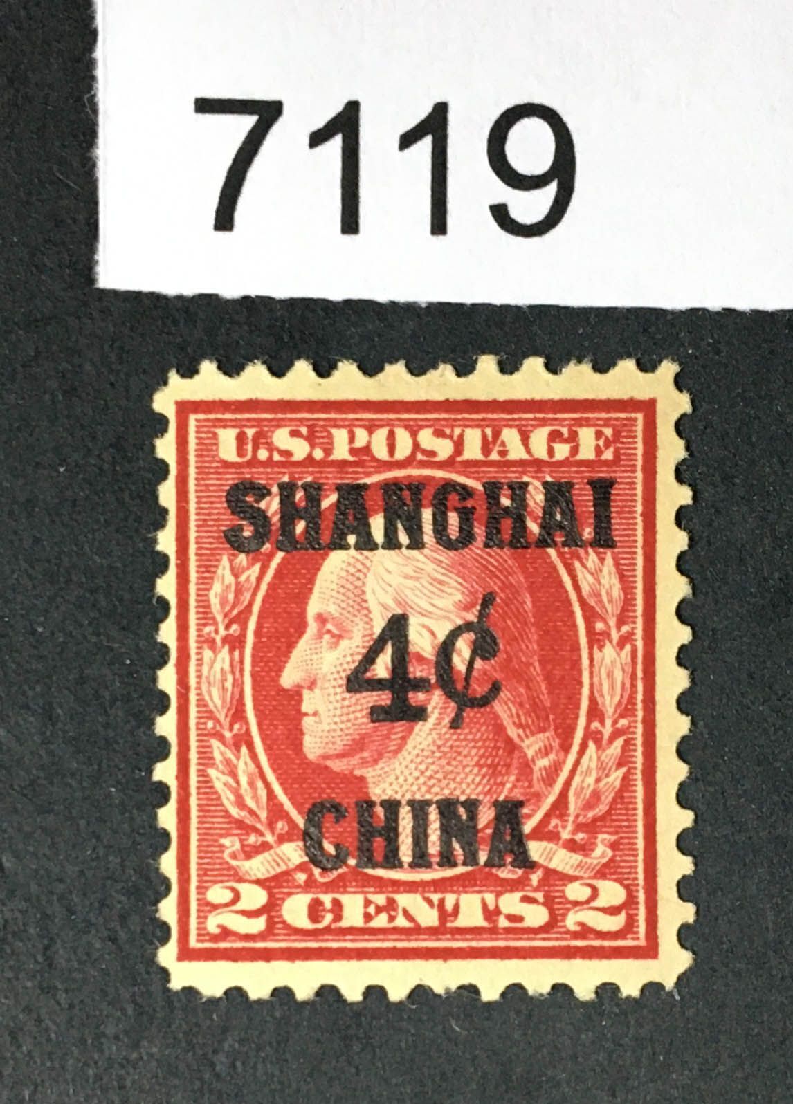 US Stamps # K2 Mint OG H CAT. $23 LOT #7119 | United States, Offices ...