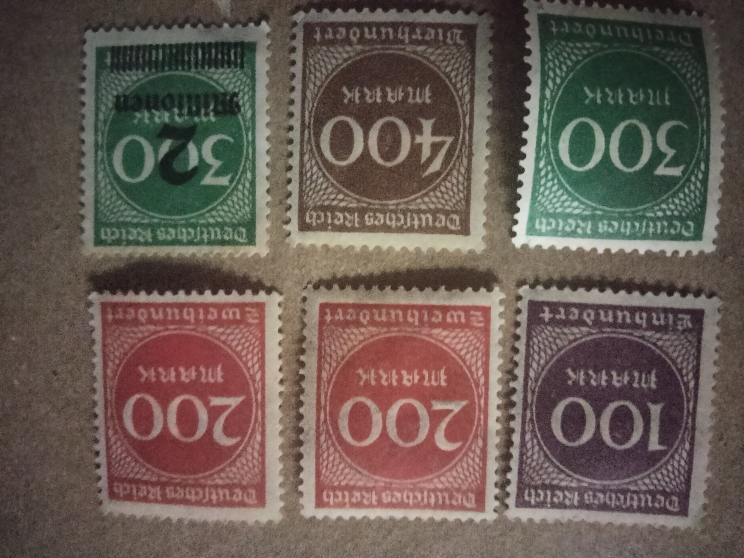Rare German stamps new condition 6 stamps | Europe - Germany & Colonies ...