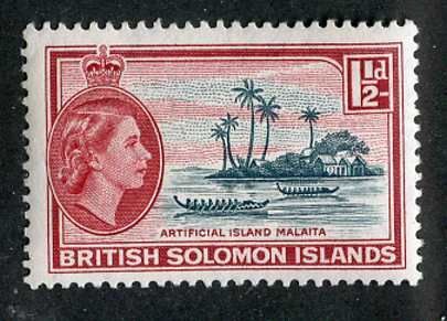 Br. Solomon Islands 1956 #91 mnh cv. $0.25 ( bcxx10432 ) | Australia ...