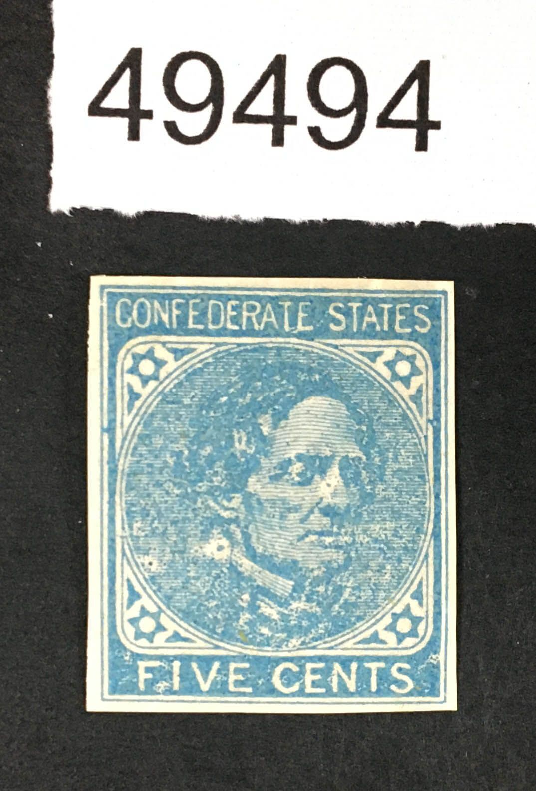 US Stamps CSA # 7 Mint OG NH LOT #49494 | United States, General Issue ...