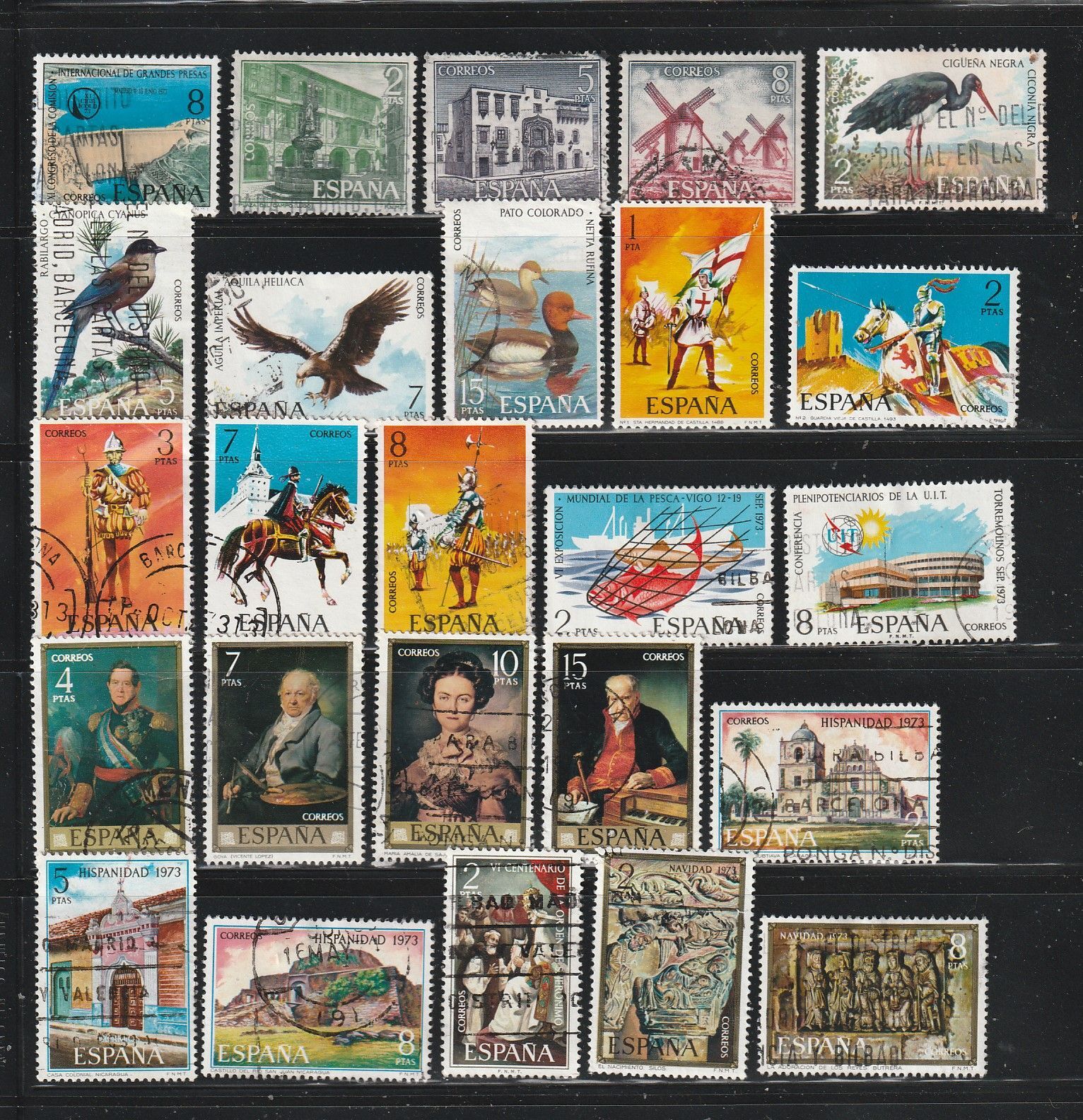 Spain - Lot K - No Damaged Stamps. All The Stamps Are In The Scan ...