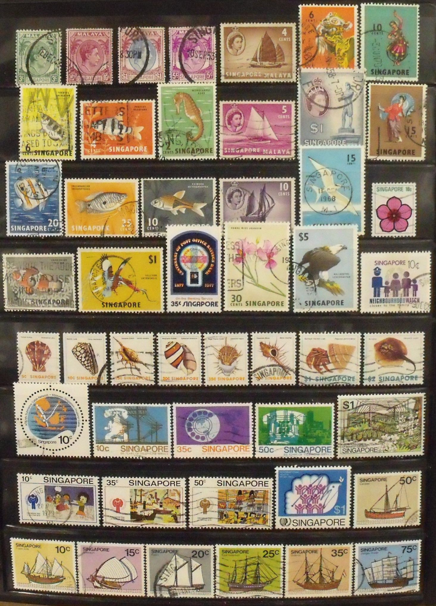 A1346 SINGAPORE Collection Used | Asia - Singapore, Offices Abroad ...