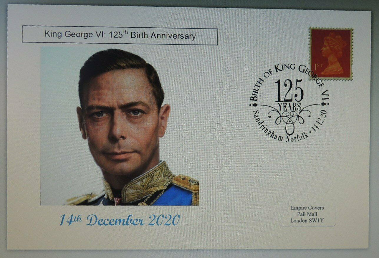 GB 2020 king george vi royalty uniforms postal card 150 x 100mm superb ...