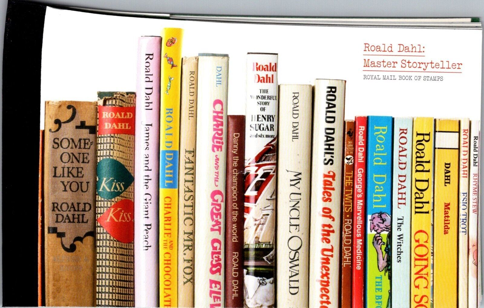 KAPPYSTAMPS GB-10 2012 Children's Books by Roald Dahl BFG PRESTIGE ...