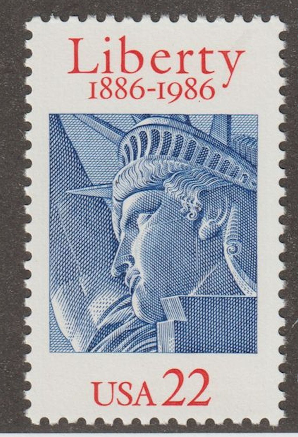 Scott# 2224 1986 22c Statue of Liberty Issue XF MNH | United States ...