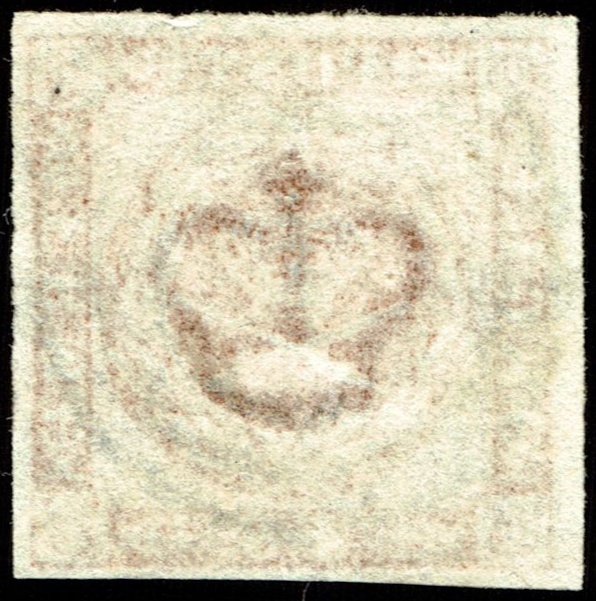 Denmark #7 Used - 4s Crown and Crossed Swords (1858) | Europe - Denmark ...