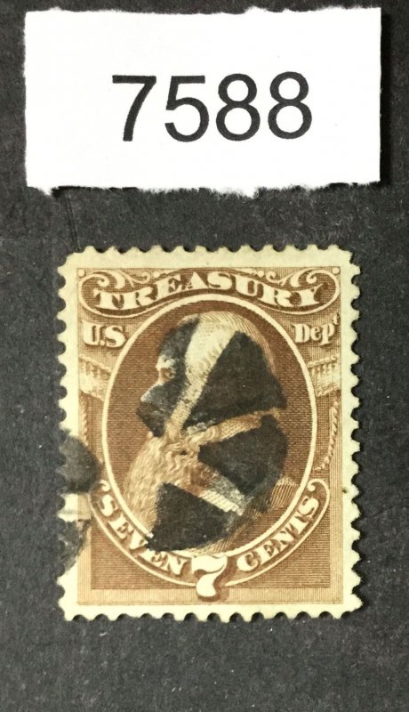 US Stamps # O76 Used VF LOT #B 7588 | United States, Officials Stamp ...