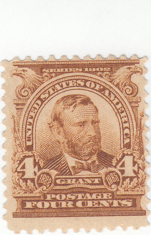 Scott #303 - 4c Brown - Grant - MH - SCV $55.00 | United States ...