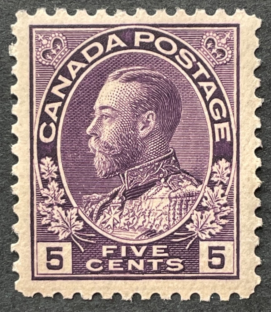 Canada, Scott 112, Mint NH, Violet, VF | Canada, General Issue Stamp ...
