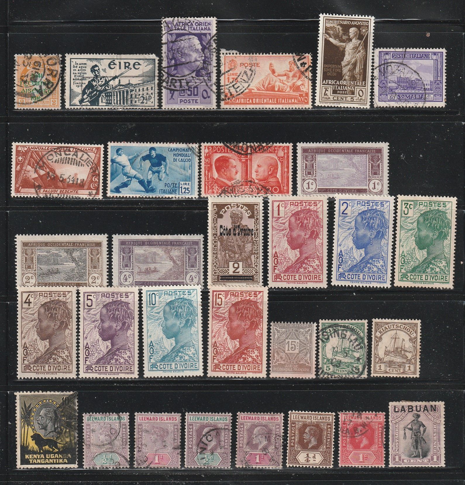 Worldwide Lot AK - No Damaged Stamps. All The Stamps All In The Scan ...