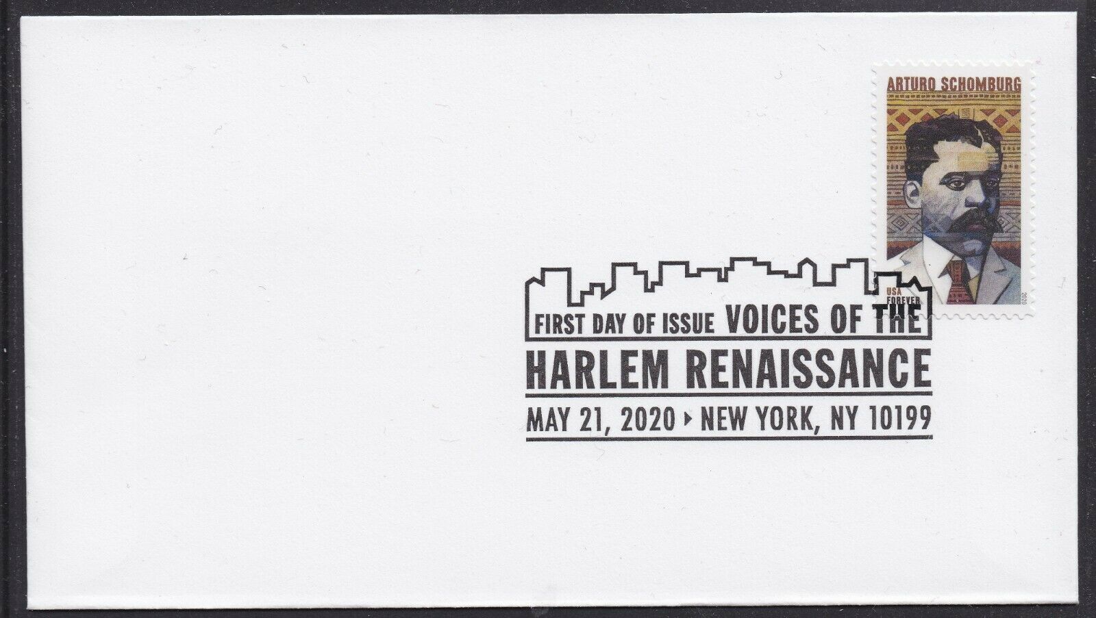 US 5471-5474 Voices of the Harlem Renaissance (set of 4) BWP FDC 2020 ...