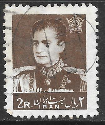 Iran 1113: 2r Mohammad Reza Shah Pahlavi, used, F-VF | Middle East ...