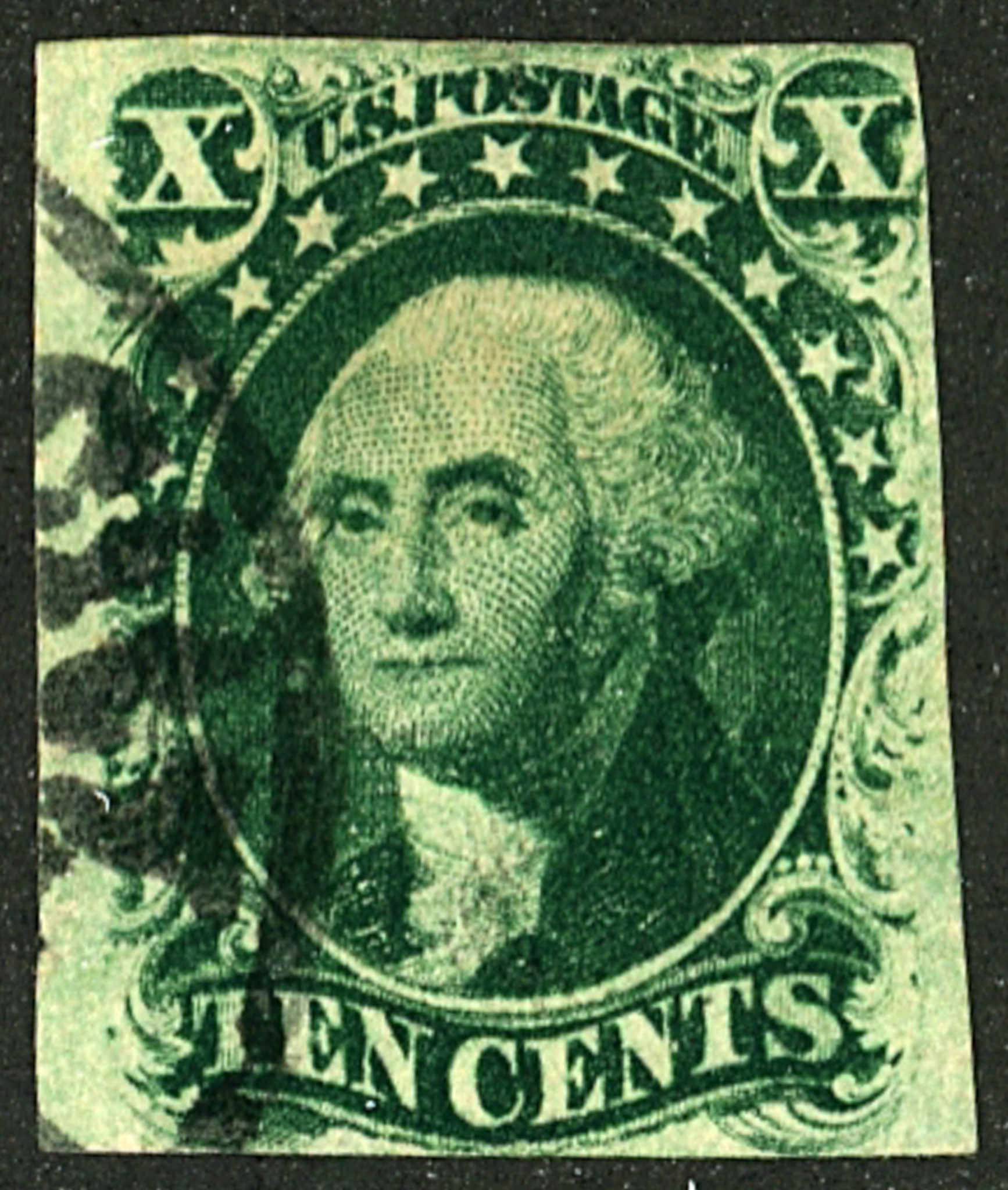 U.S. #14 USED | United States, General Issue Stamp / HipStamp