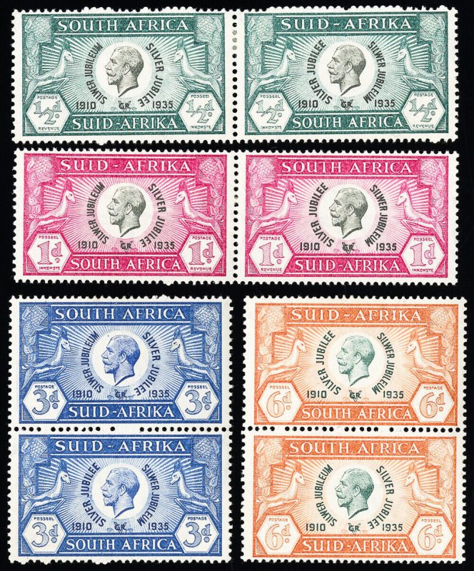 South Africa Stamps # 68-71 MH VF Scott Value $62.50 | Africa - South ...