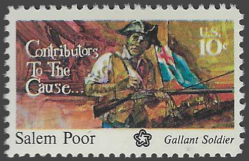 #1560 10c American Bicentennial Salem Poor 1975 Mint NH | United States ...