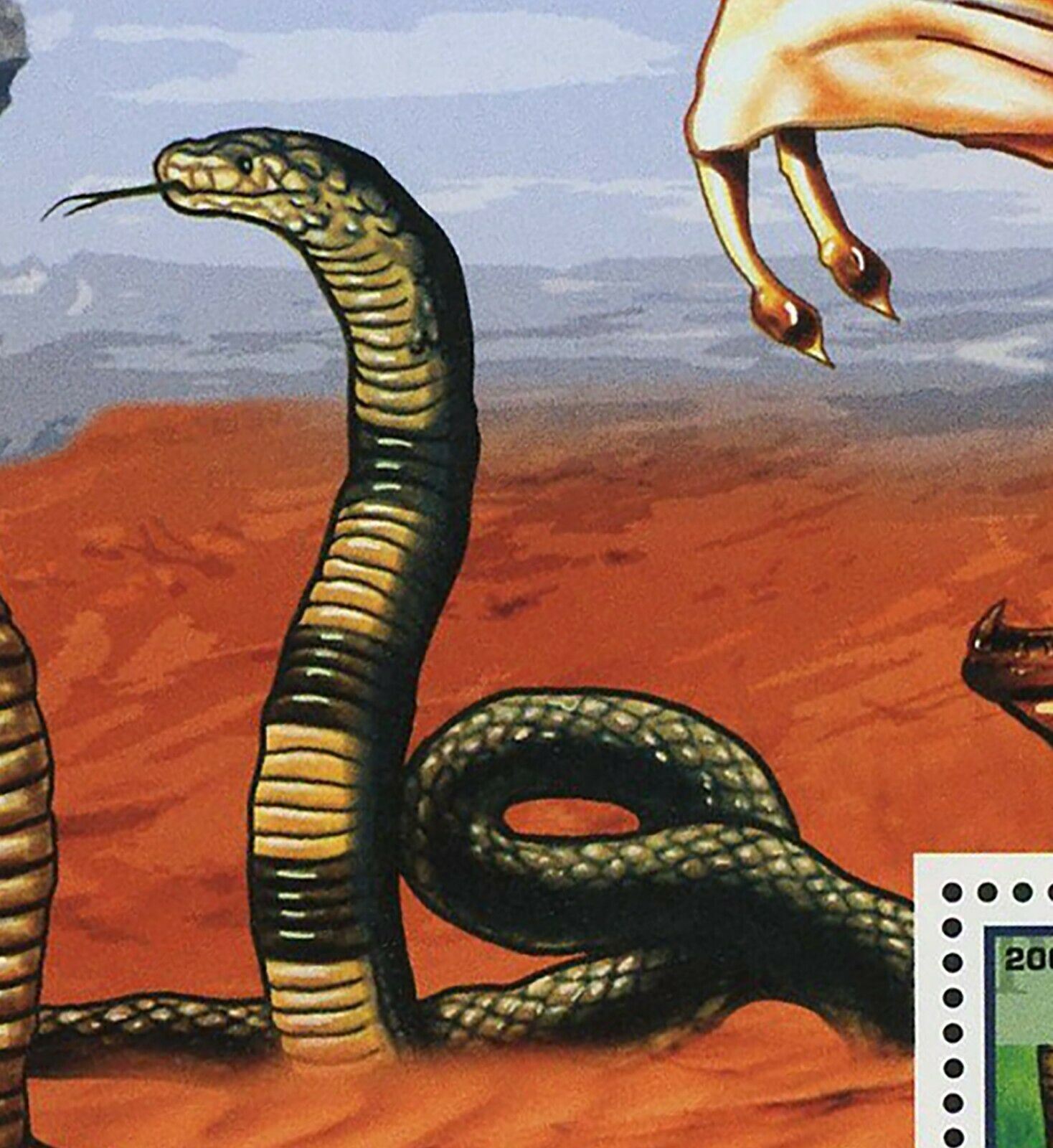 Snakes Stamp Serpente Cobra Reptile Souvenir Sheet MNH | Worldwide ...