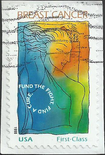 # B1 Used Breast Cancer Research | United States, Semi-Postal Stamp ...
