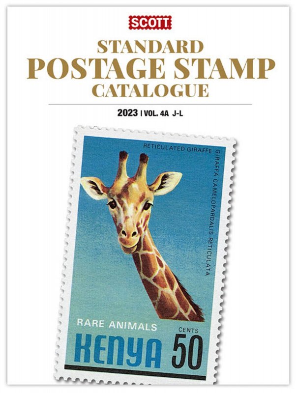 Scott Stamp Catalog 2023 Volume 4A/4B - COUNTRIES J-M Reference Book ...