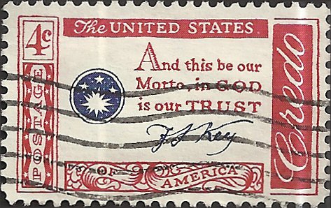 # 1142 Used Francis Scott KEY Quotation | United States, General Issue ...
