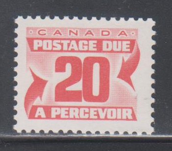 Canada, 20c Postage Due (SC# J38) MNH | Canada, Postage Due Stamp ...