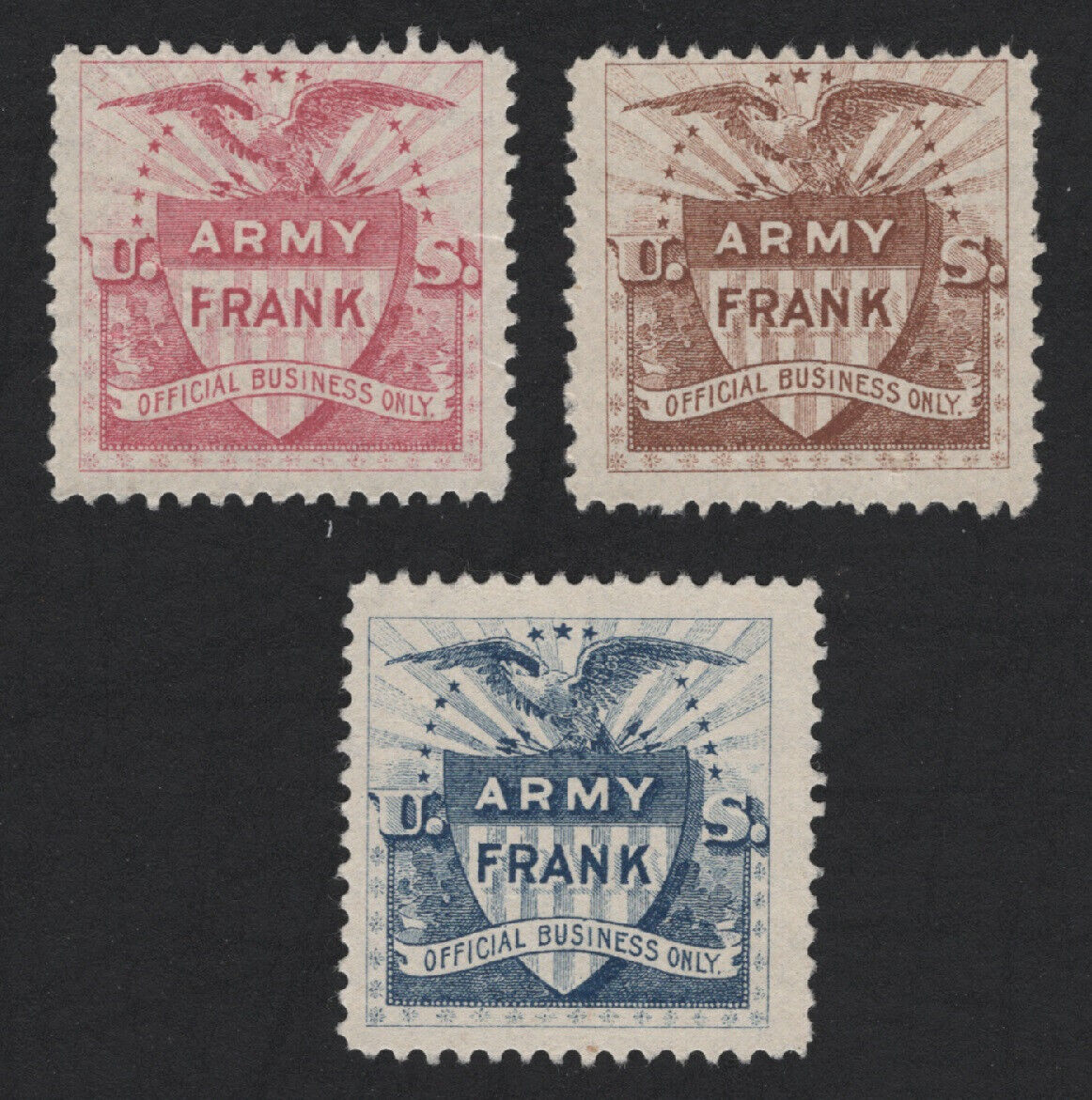 United States Mint Army Frank SET Spanish-American WAR - Barneys ...