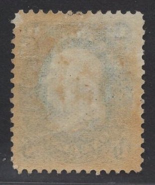 US Stamp #102 1c Blue Franklin 1875 Re-Issue MINT HINGED SCV $750 ...