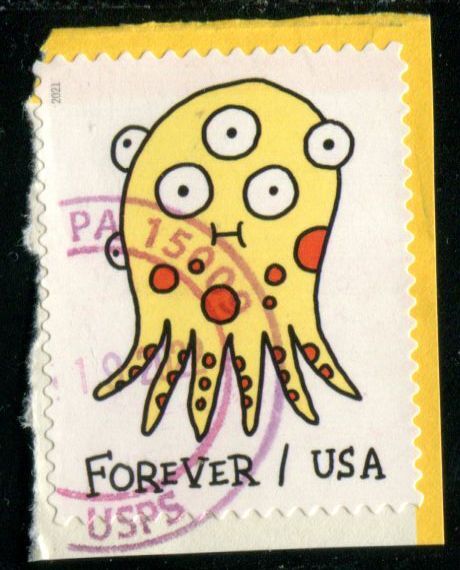 5638 (58c) Message Monster SA, used | United States, General Issue ...