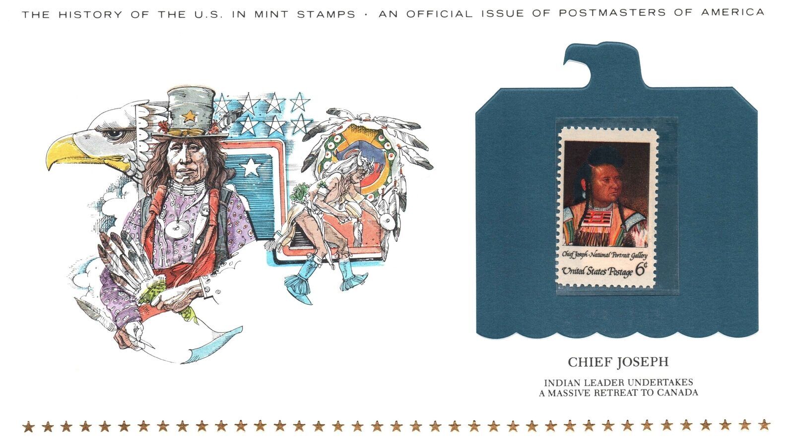 The History of the U.S. in Mint Stamps Chief Joseph | United States ...