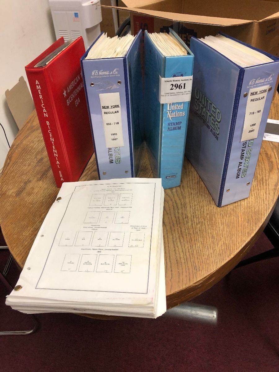 Five Plus Volumes in a Large Carton - 421600 | Worldwide - Other, Stamp ...