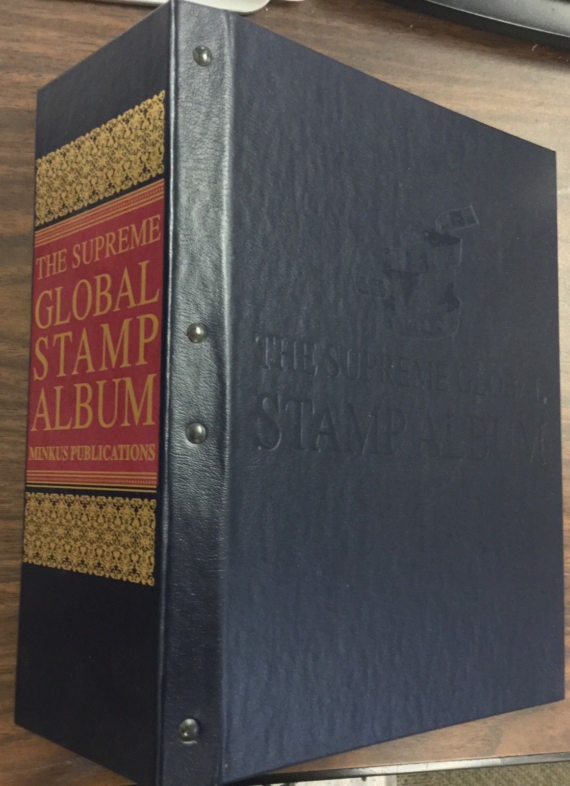 Minkus SUPREME GLOBAL binder and slipcase, brand new! | Publications ...