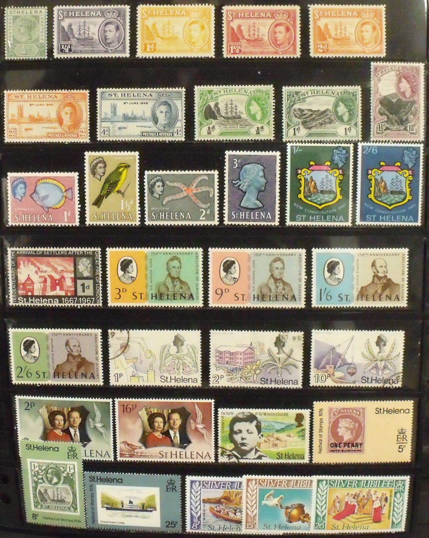 A1677 ST HELENA Collection Mint/Used | Worldwide - South Atlantic Ocean ...