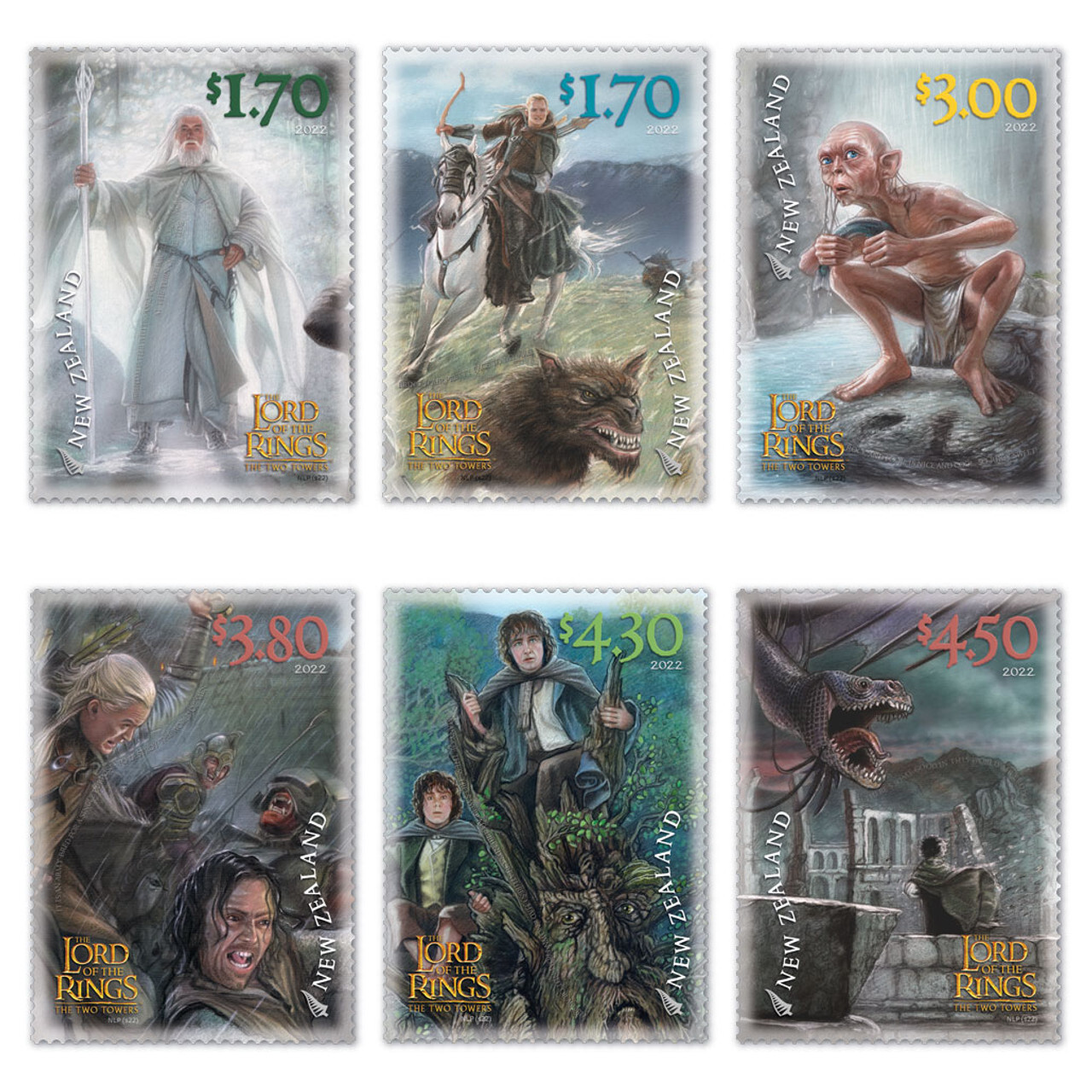 Stamps of New Zealand 2022 ( Pre order) - 2022 The Lord of the Rings ...