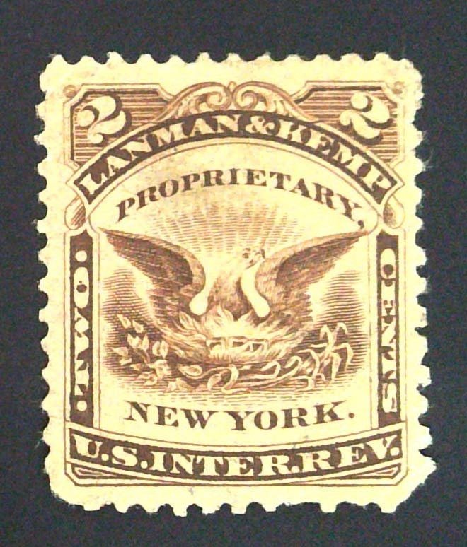 Scott #RT17d - 2c Brown - Wmk 191R - Lanman & Kemp | United States ...