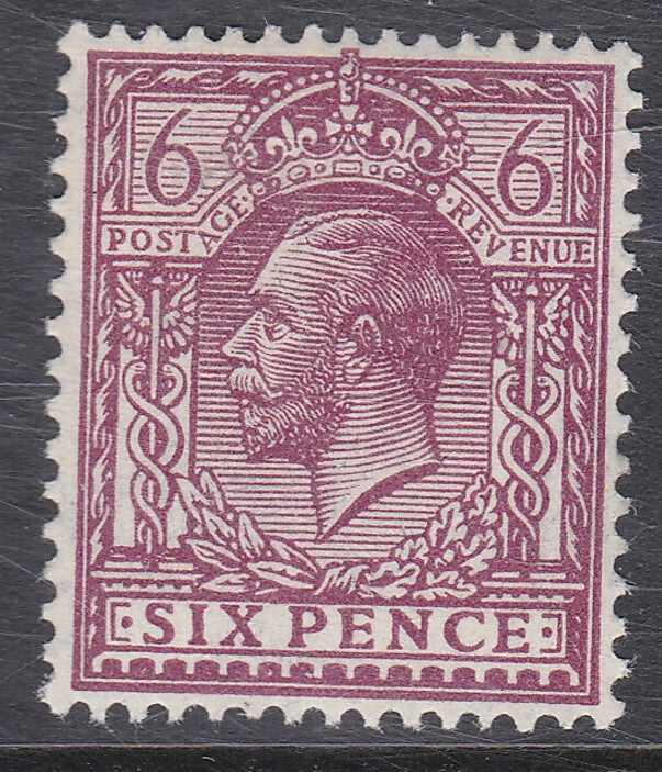 N42(4) 6d Deep Reddish Purple Block Cypher Single Stamp UNMOUNTED MINT ...