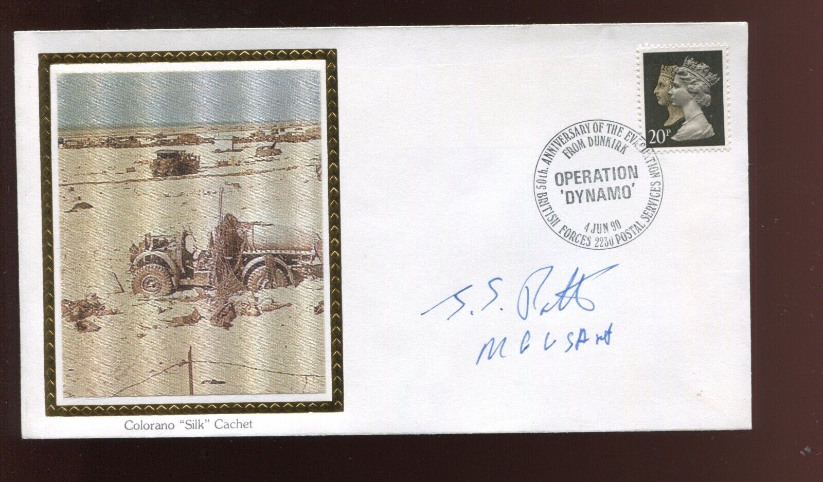 Major General George S. Patton IV (General Patton's son) Signed Cover ...