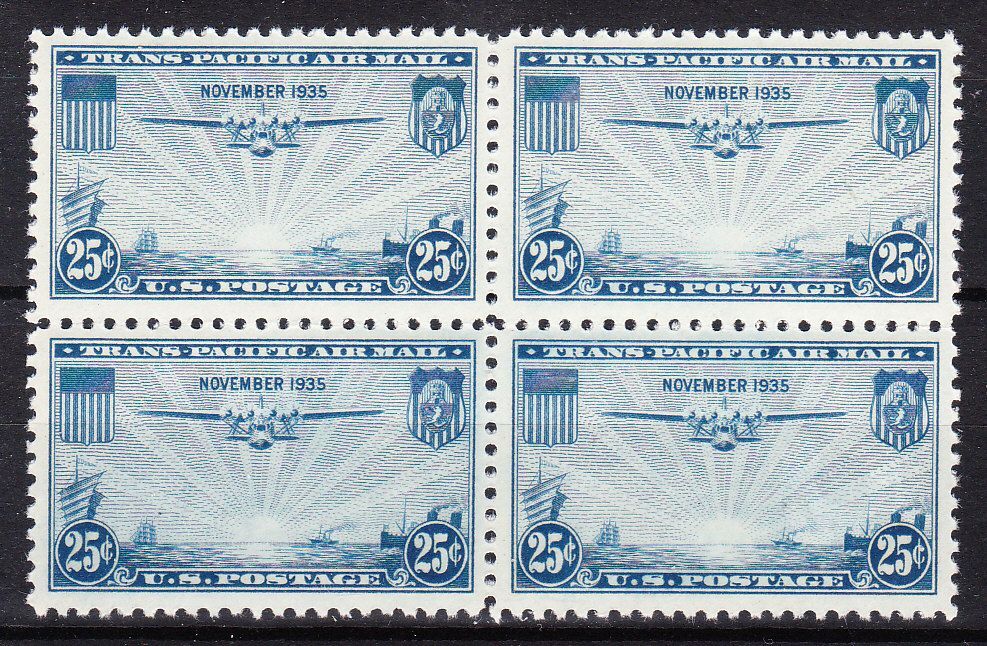 MOstamps - US Scott #C20 Mint OG NH Block of 4 - Lot # HS-G66 | United ...